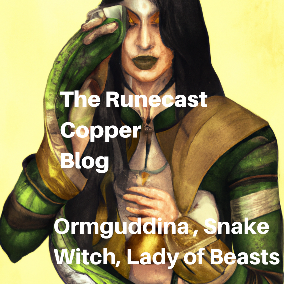 Geoff Davison Ormgudinna, Snake Witch, Lady of Beasts %article_desc ...